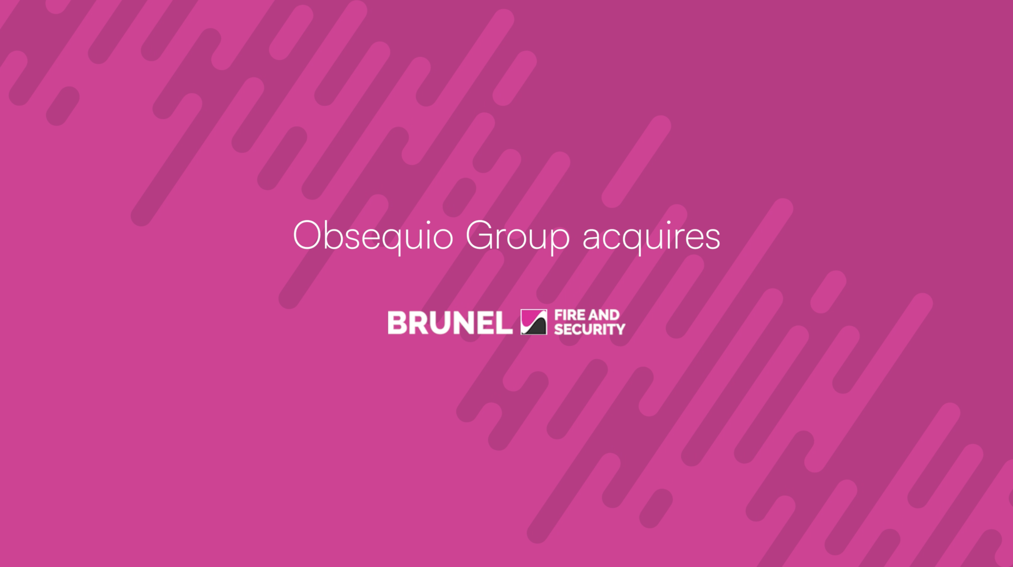 Obsequio expands into new sectors with purchase of security and fire ...